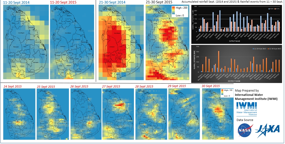 Maps aid Sri Lankan flood relief - IWMI